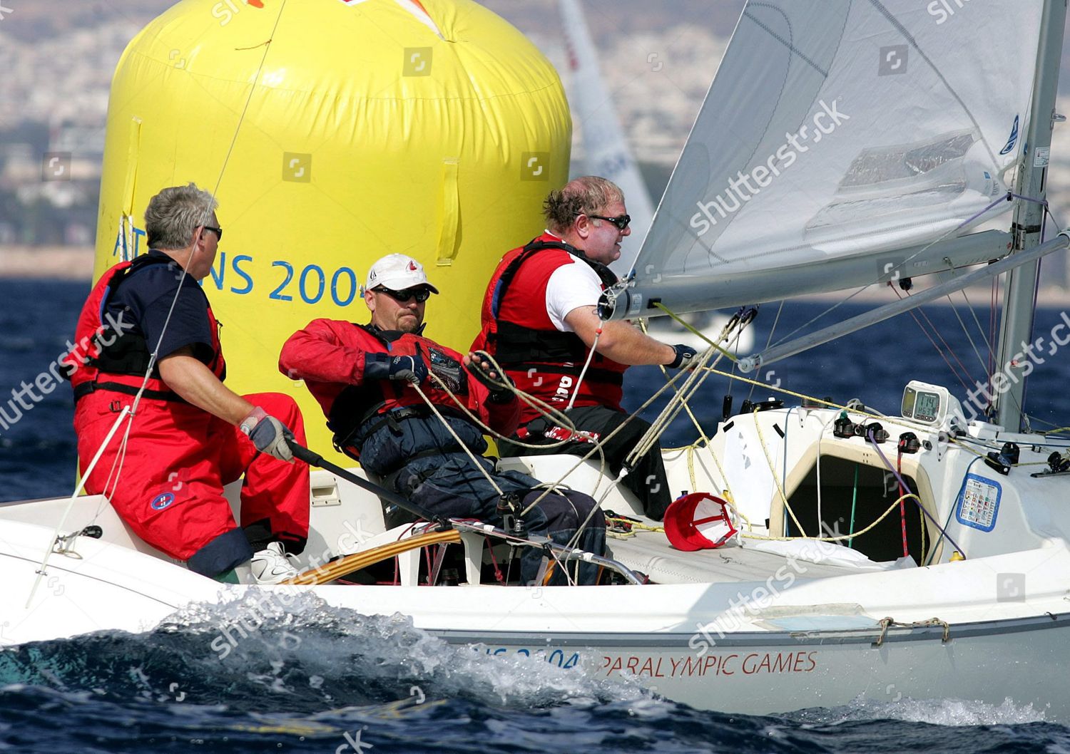 Canadian Sailing Team Pilots Sonar Boat Editorial Stock Photo - Stock ...