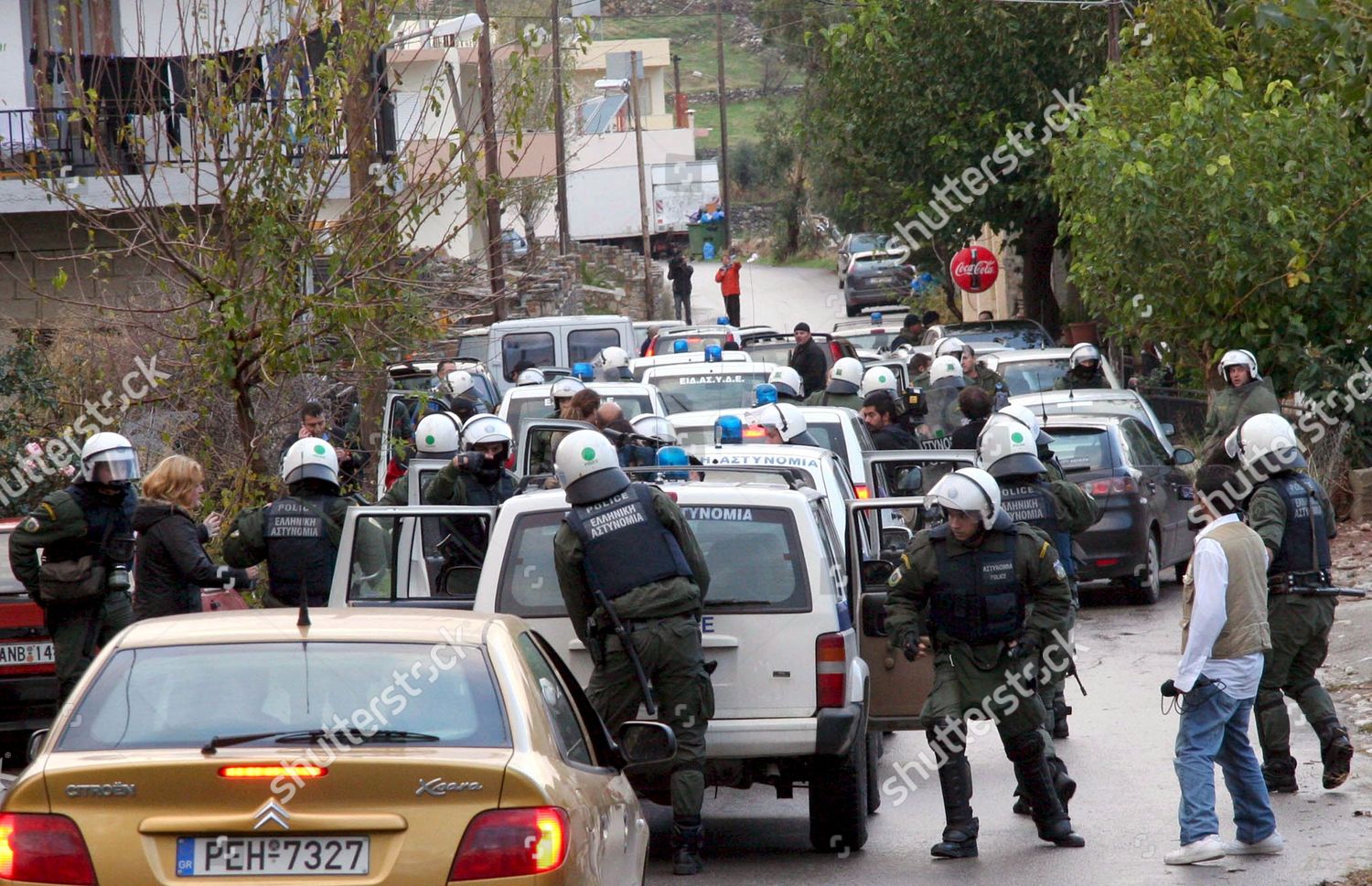 Greek Special Police Forces Heavy Armour Editorial Stock Photo - Stock ...