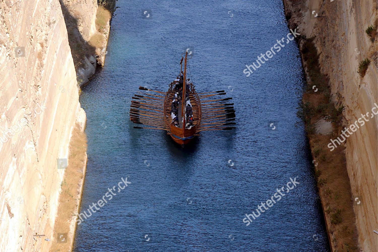 Recreation Ancient Greek Ship Argo Vessel Editorial Stock Photo - Stock ...