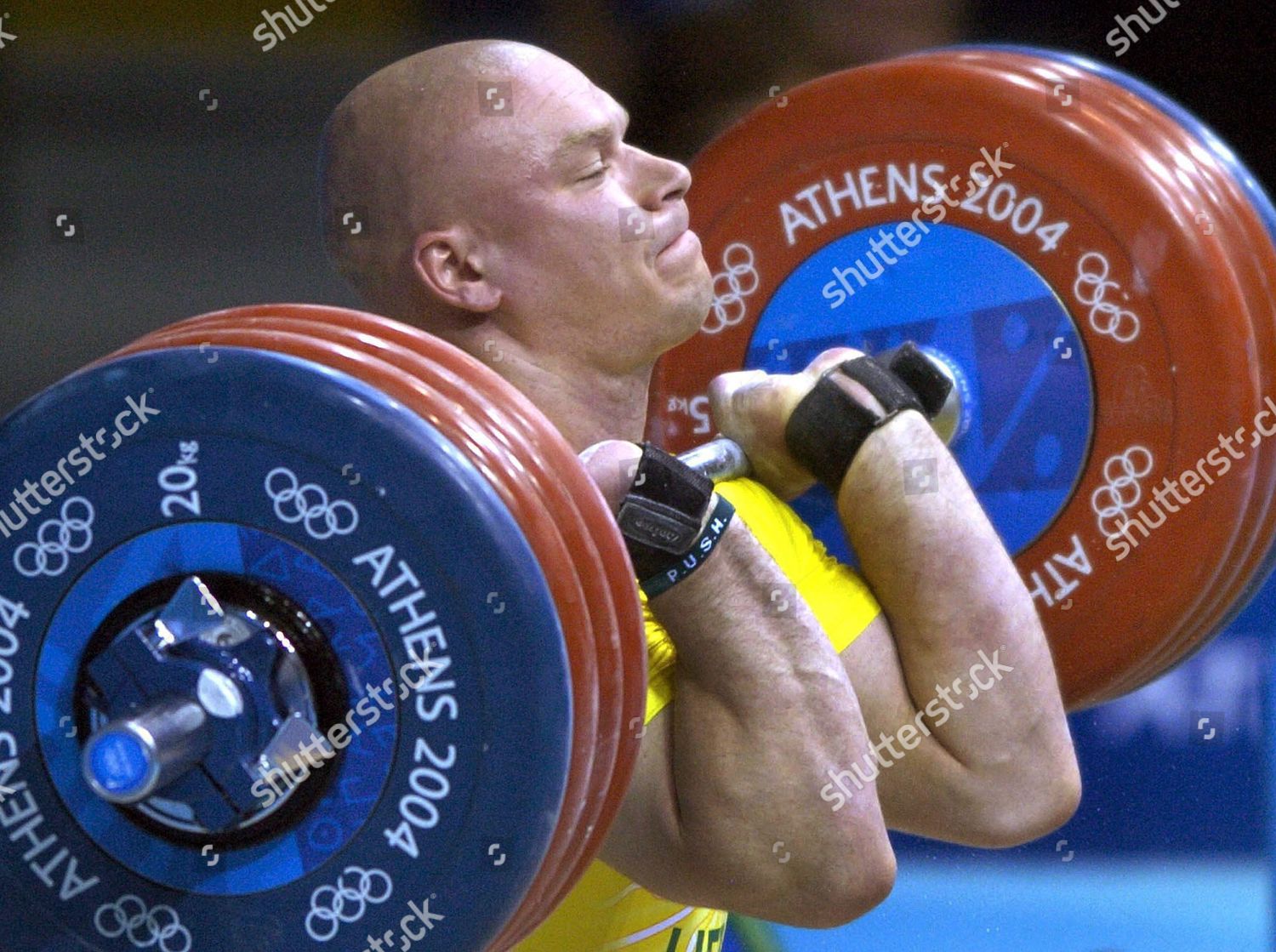 Weightlifter Ramunas Vysniauskas Lithuania Completes His Editorial ...