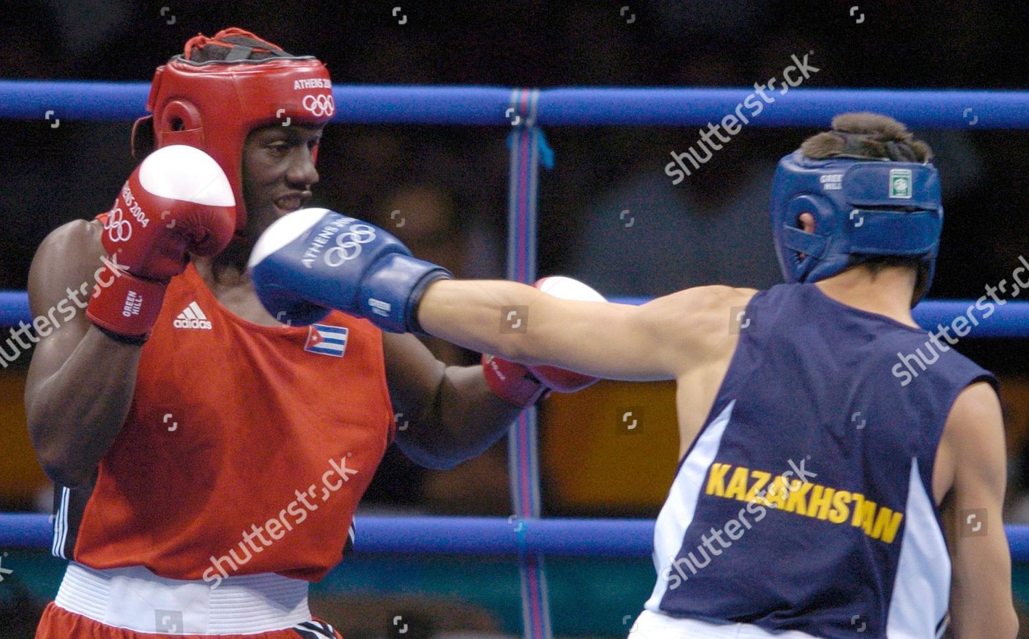 Cuban Boxer Lorenzo Aragon Armenteros Red Editorial Stock Photo - Stock ...