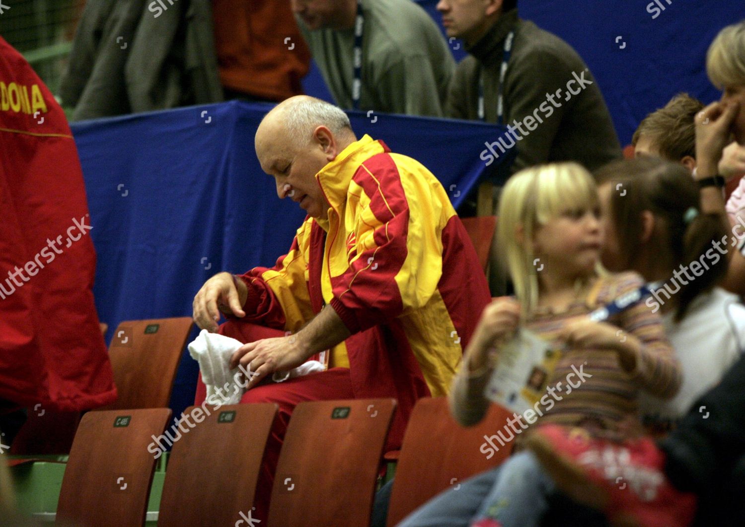 Macedonias Assistant Coach Ivan Bojkov Sent Editorial Stock Photo ...