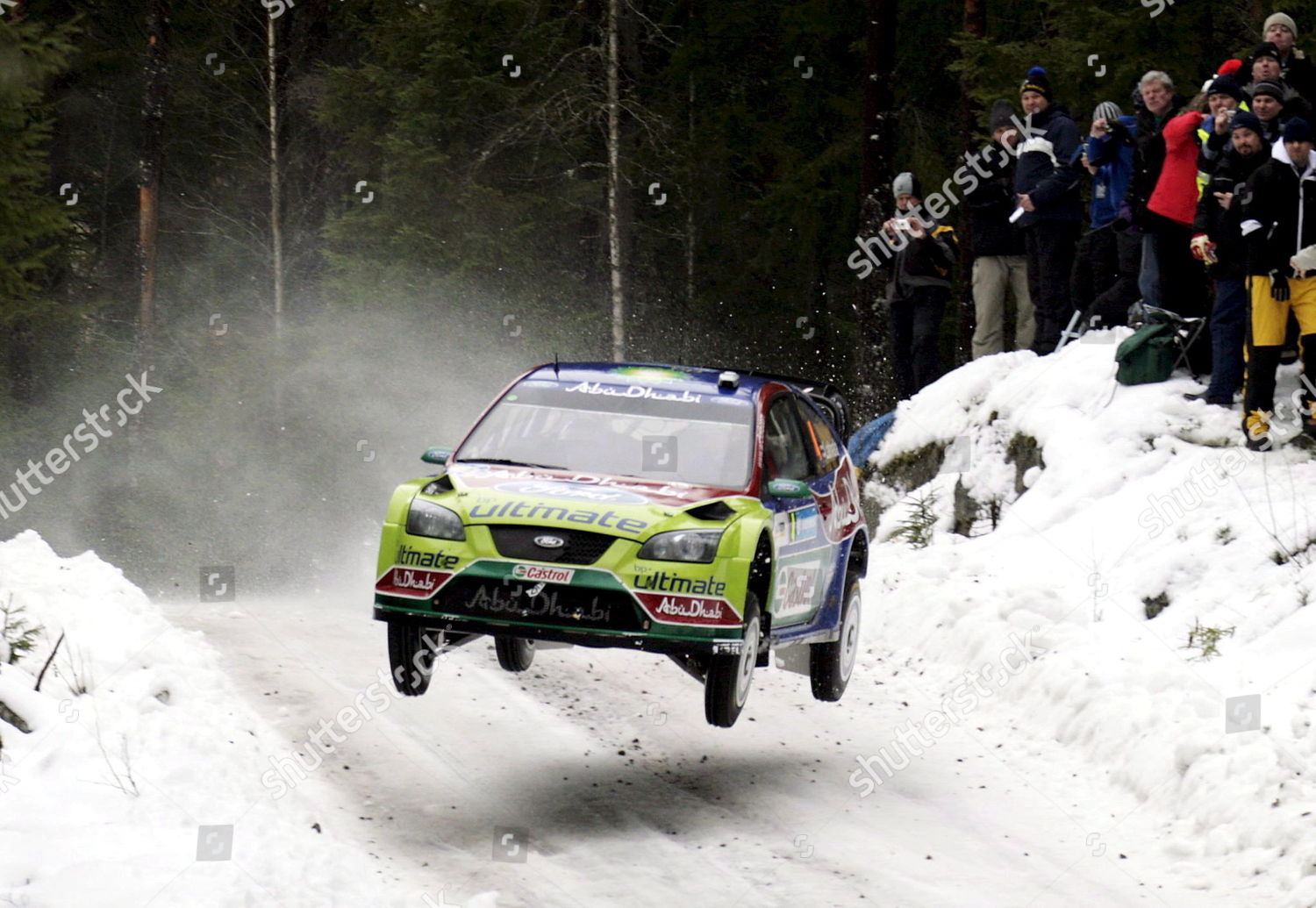 Finnish Ford Focus Driver Jarimatti Latvala Editorial Stock Photo ...