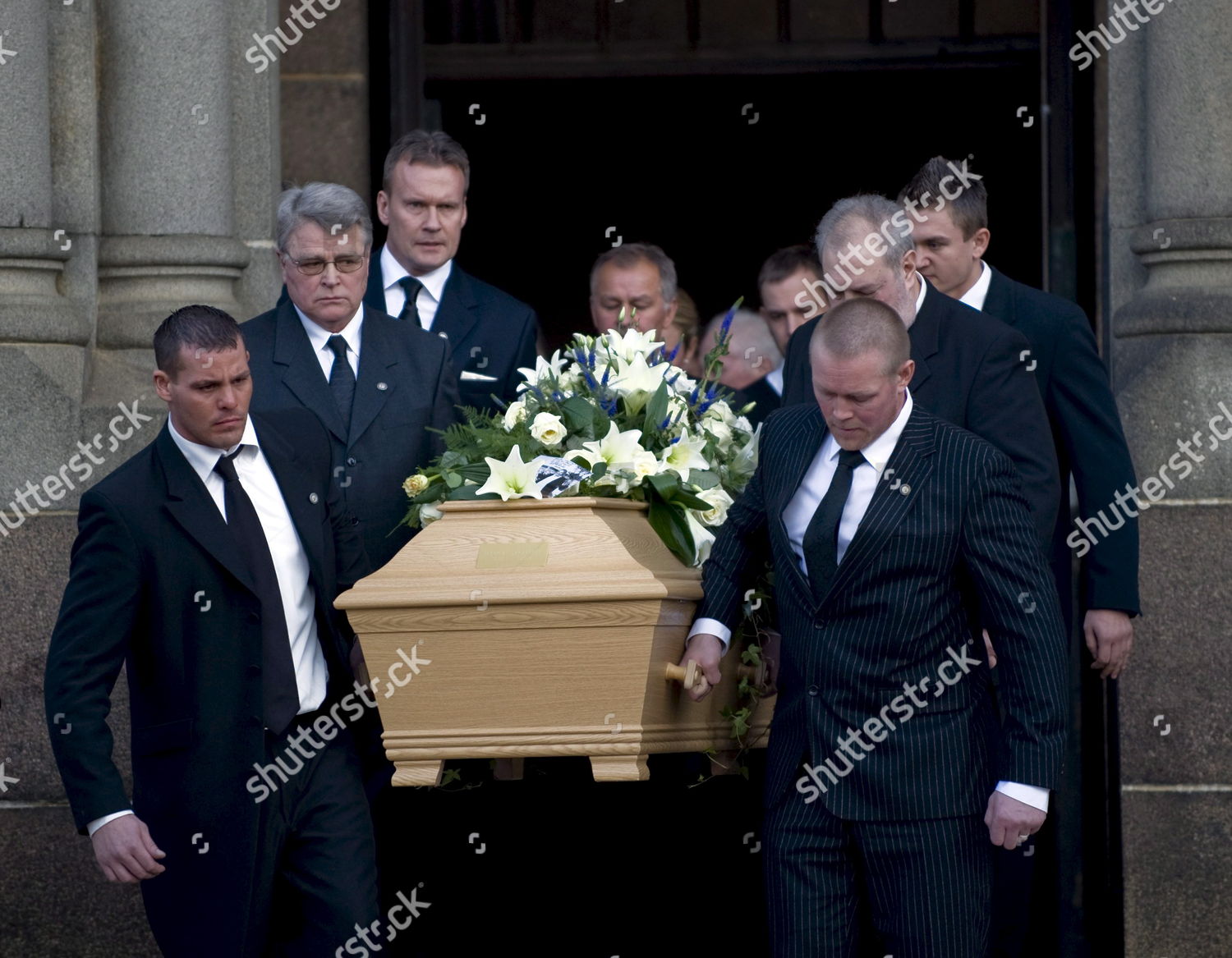 Coffin Swedish Heavyweight Boxing Champion Ingemar Editorial Stock ...