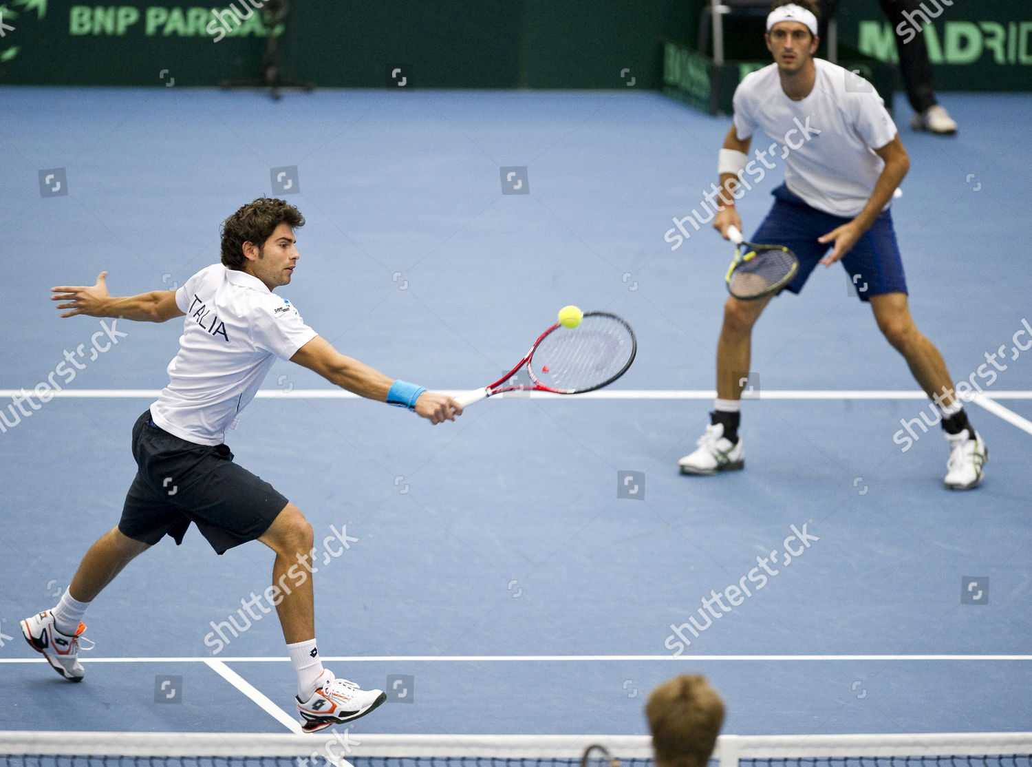 Simone Bolelli L Potito Starace Italy Editorial Stock Photo - Stock ...