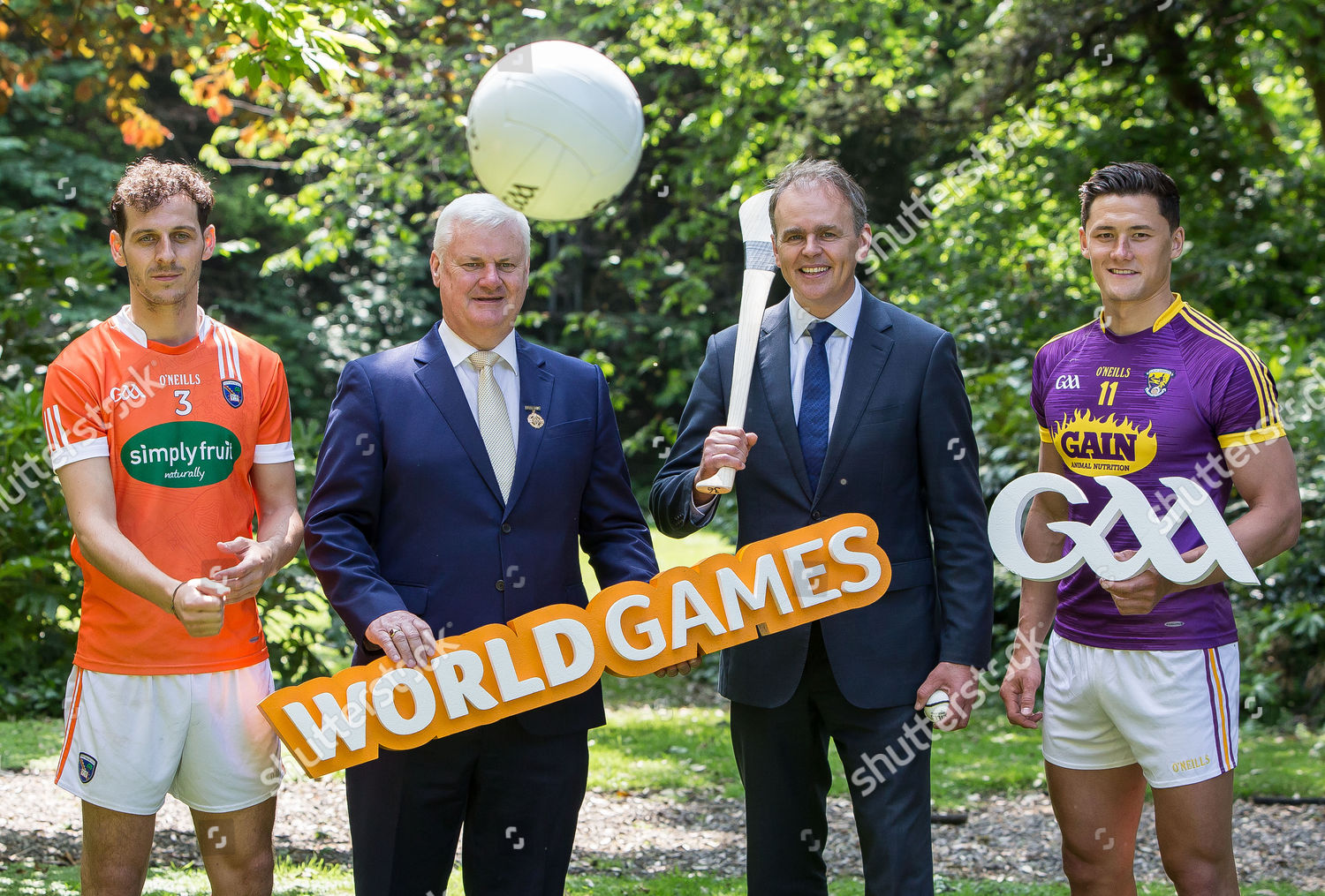 Armagh Footballer Jamie Clarke Gaa President Editorial Stock Photo ...