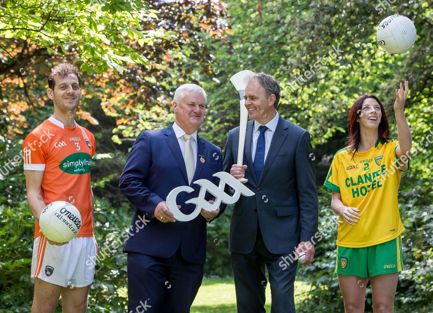 Armagh Footballer Jamie Clarke Gaa President Editorial Stock Photo ...
