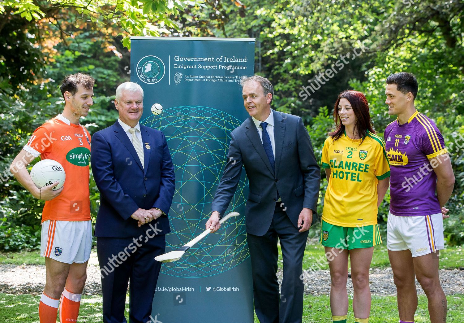 Armagh Footballer Jamie Clarke Gaa President Editorial Stock Photo ...