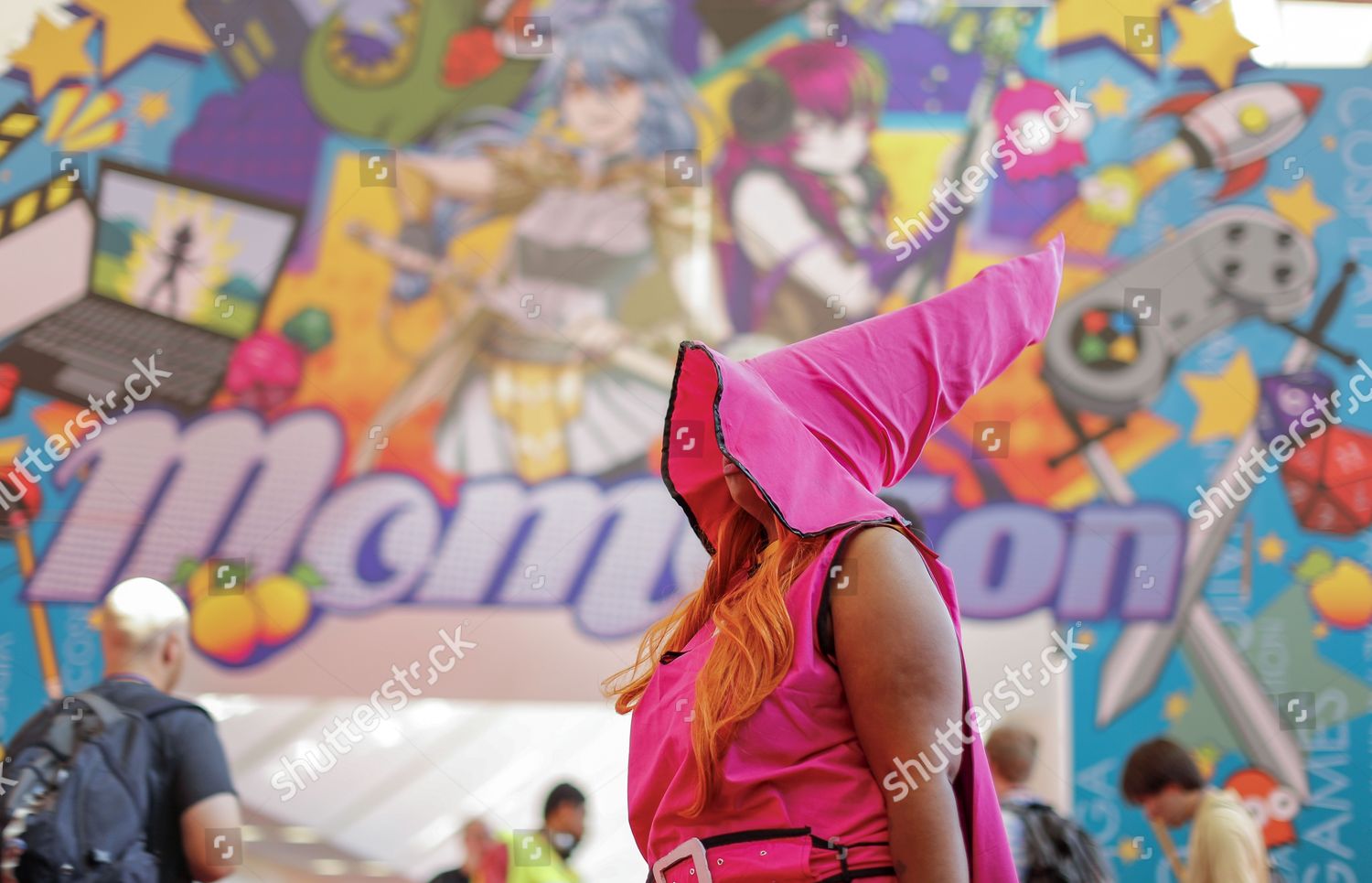 Cosplayer Participates Momocon Gaming Anime Convention Editorial Stock ...