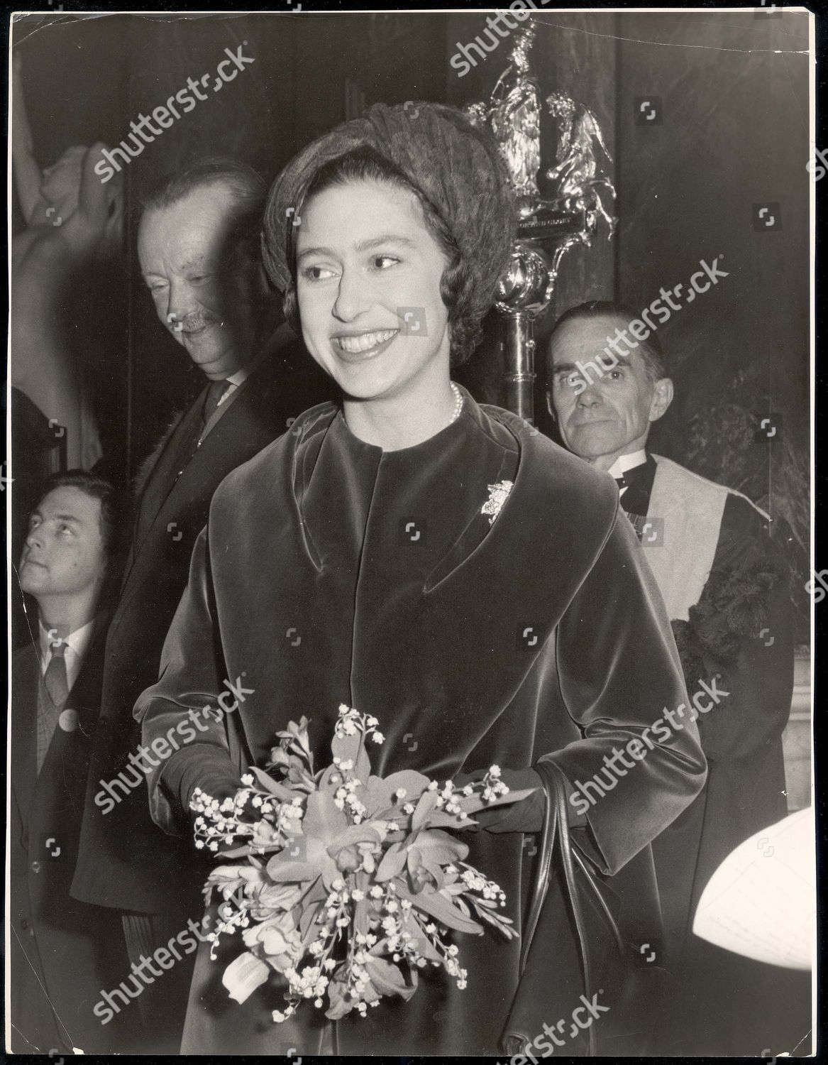 Princess Margaret December 1959 Visit Drapers Editorial Stock Photo ...
