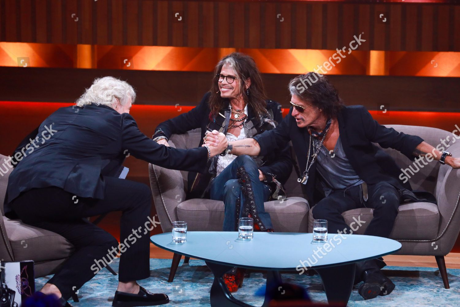 Thomas Gottschalk Steven Tyler Joe Perry Editorial Stock Photo - Stock ...