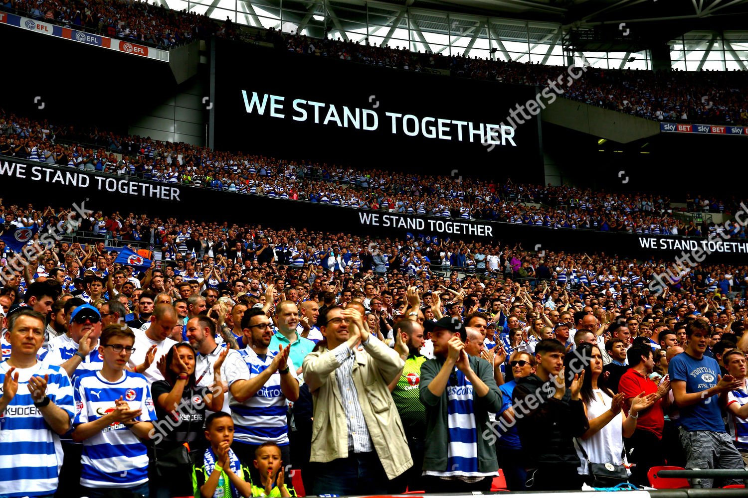 Fans Take Part Minutes Applause On Editorial Stock Photo - Stock Image ...