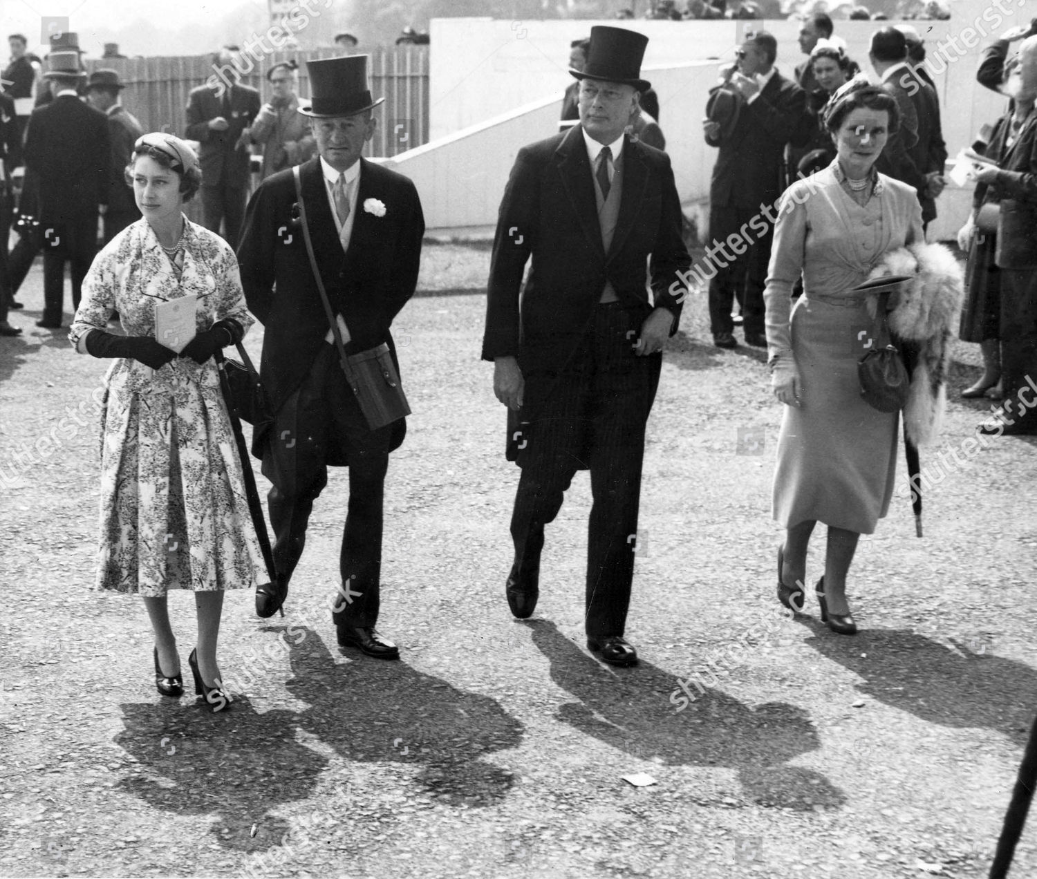 Princess Margaret May 1955 Epsom Racing Editorial Stock Photo - Stock ...