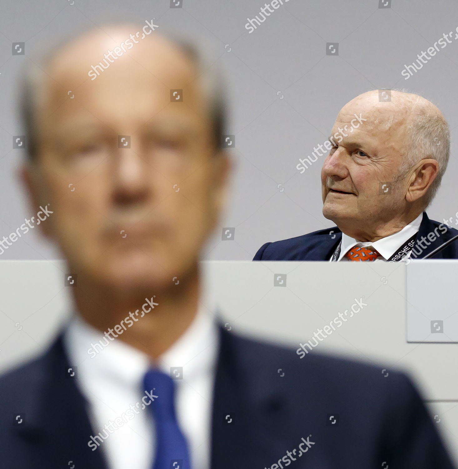 Ferdinand K Piech Hans Dieter Poetsch Editorial Stock Photo - Stock ...