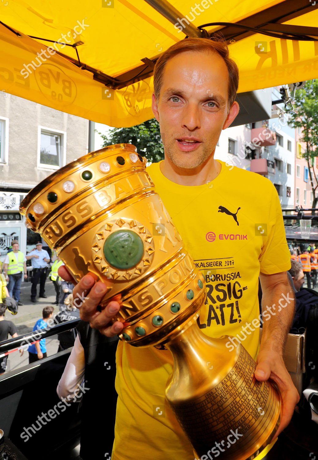 Thomas Tuchel Bvb Trophy Editorial Stock Photo - Stock Image | Shutterstock