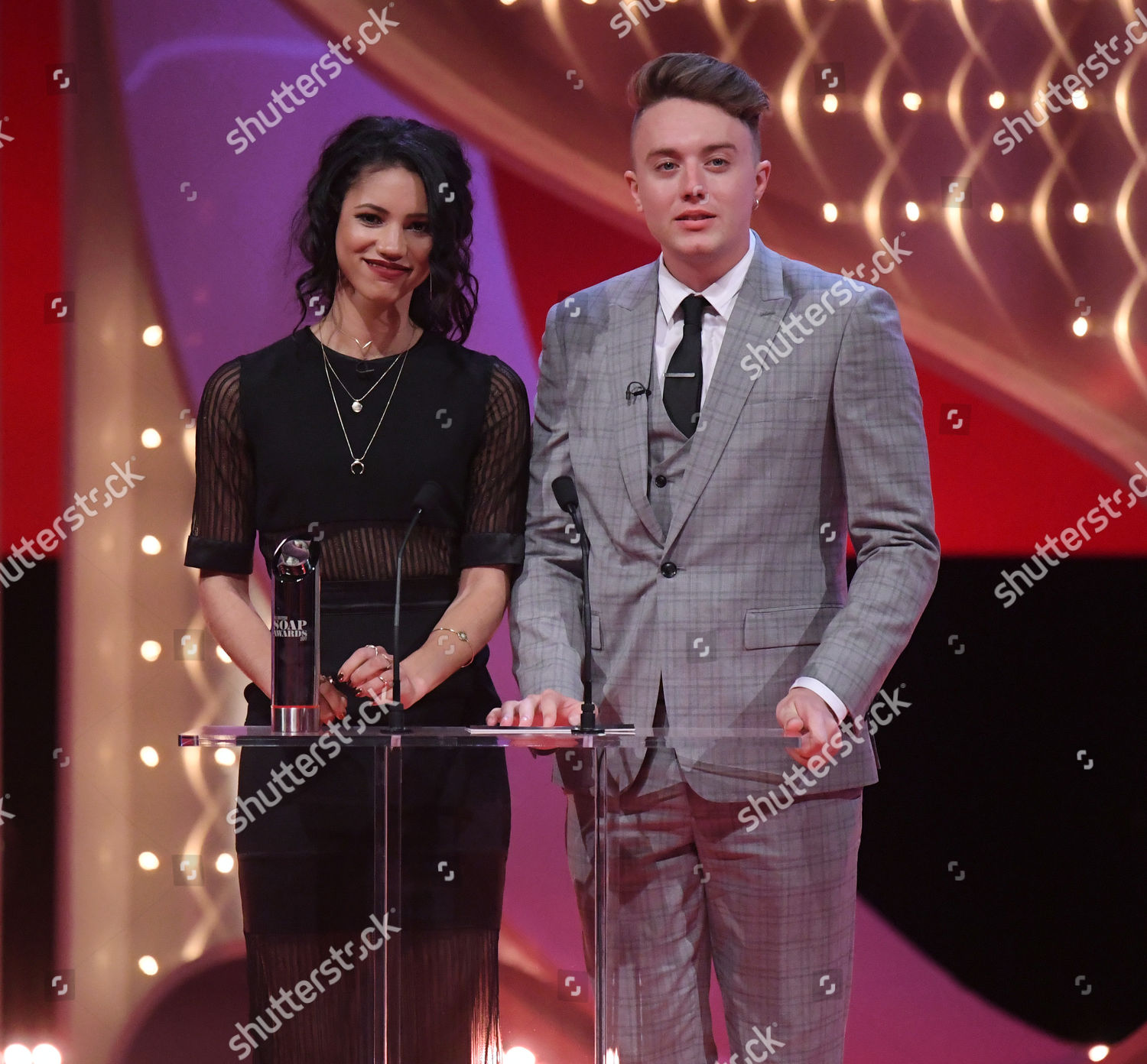 Vick Hope Roman Kemp Best Newcomer Editorial Stock Photo - Stock Image ...