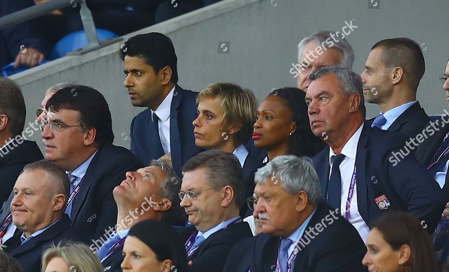 Psg Owner Nasser Alkhelaifi Stands Editorial Stock Photo - Stock Image ...