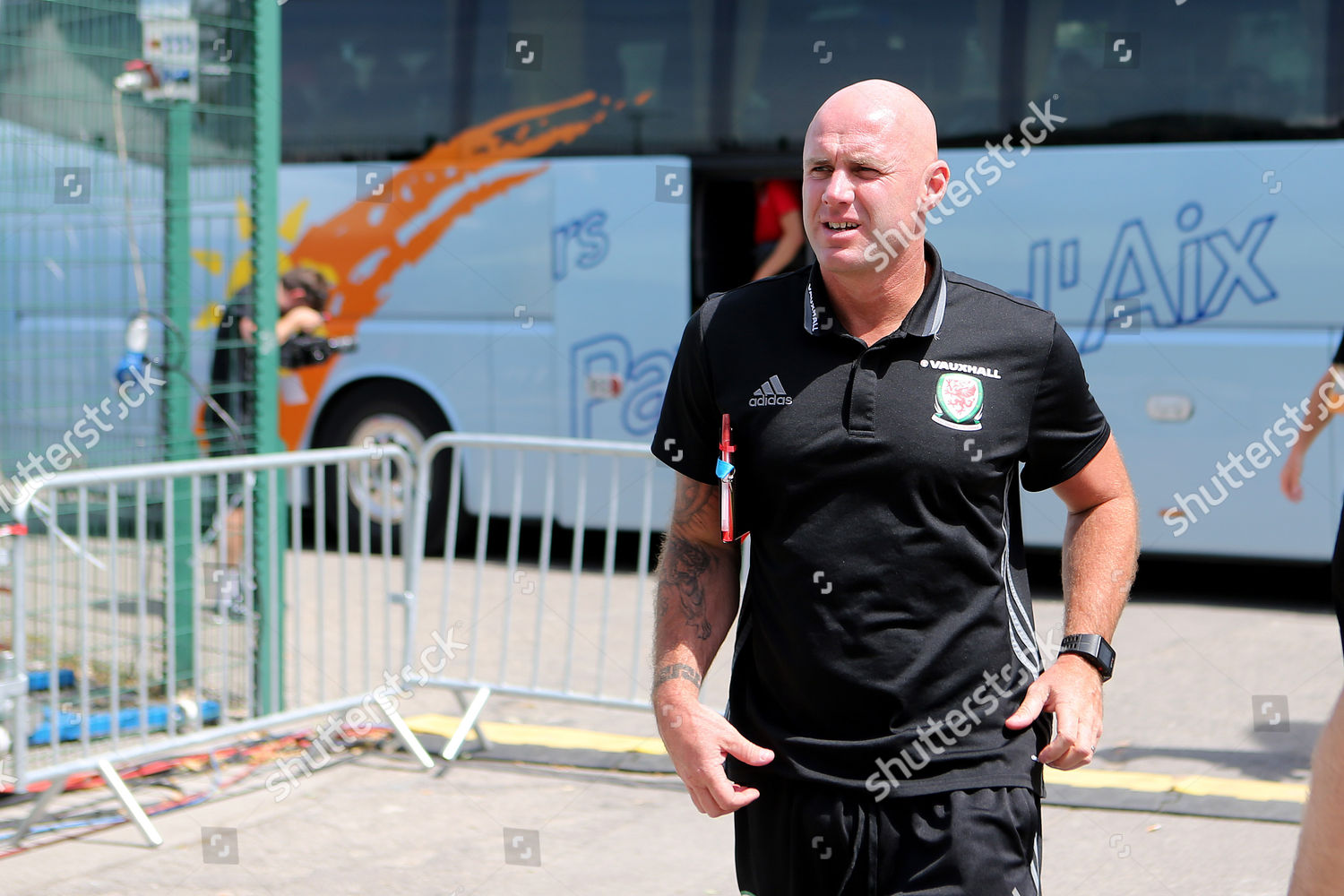 Wales U18 Manager Rob Page Arrives Editorial Stock Photo - Stock Image ...