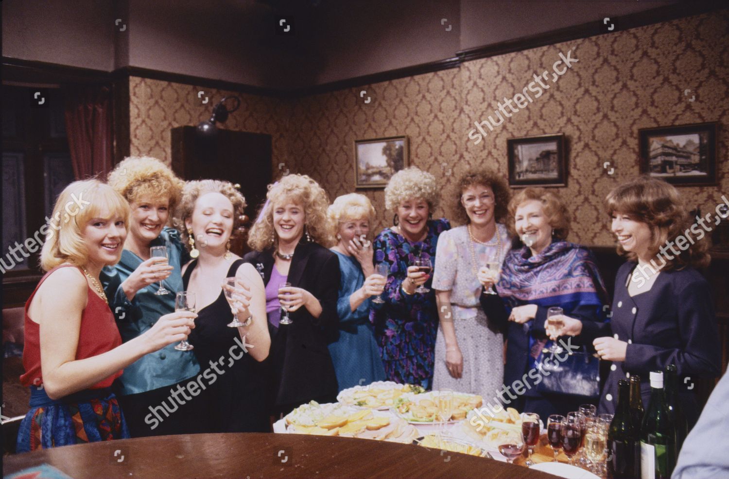 Sally Dynevor Sally Webster Beverley Callard Editorial Stock Photo ...