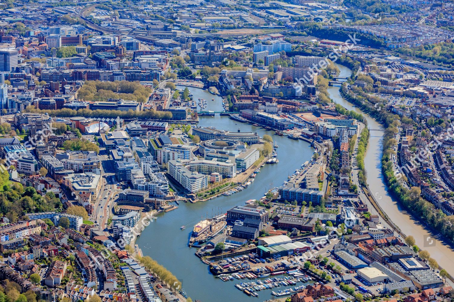 River Avon Running Through Bristol City Editorial Stock Photo - Stock ...