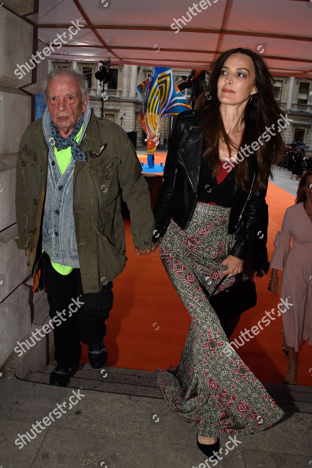 DAVID BAILEY HIS WIFE CATHERINE Editorial Stock Photo - Stock Image ...
