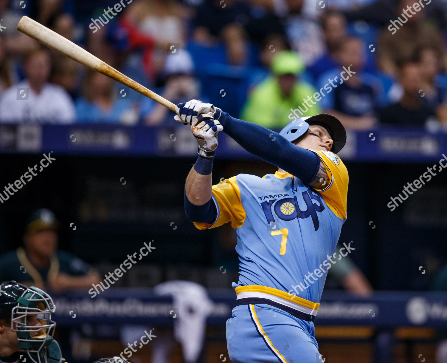Tampa Bay Rays Logan Morrison 7 Editorial Stock Photo - Stock Image ...