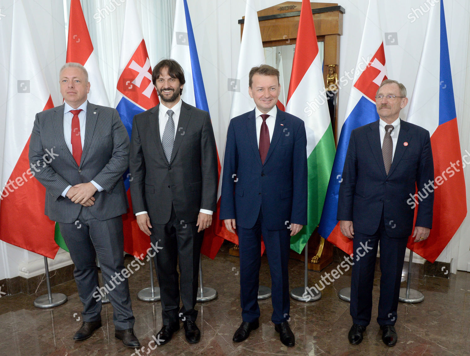 Mariusz Blaszczak Sandor Pinter Robert Kalinak Editorial Stock Photo ...