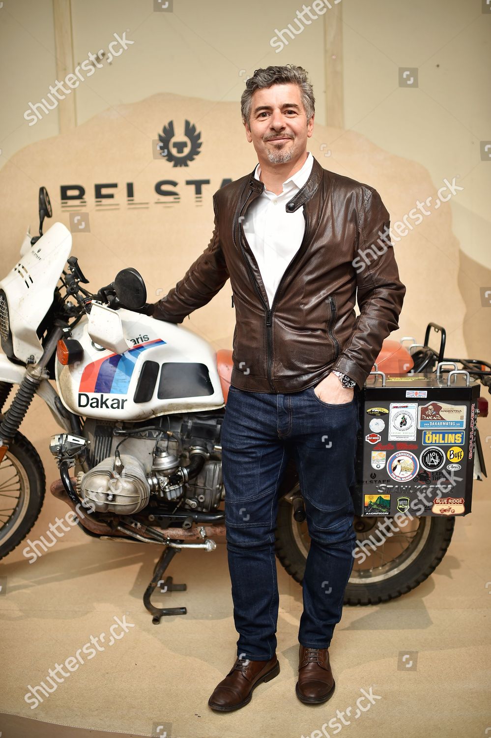 Gavin Haig Attends Belstaff Springsummer 18 Editorial Stock Photo ...