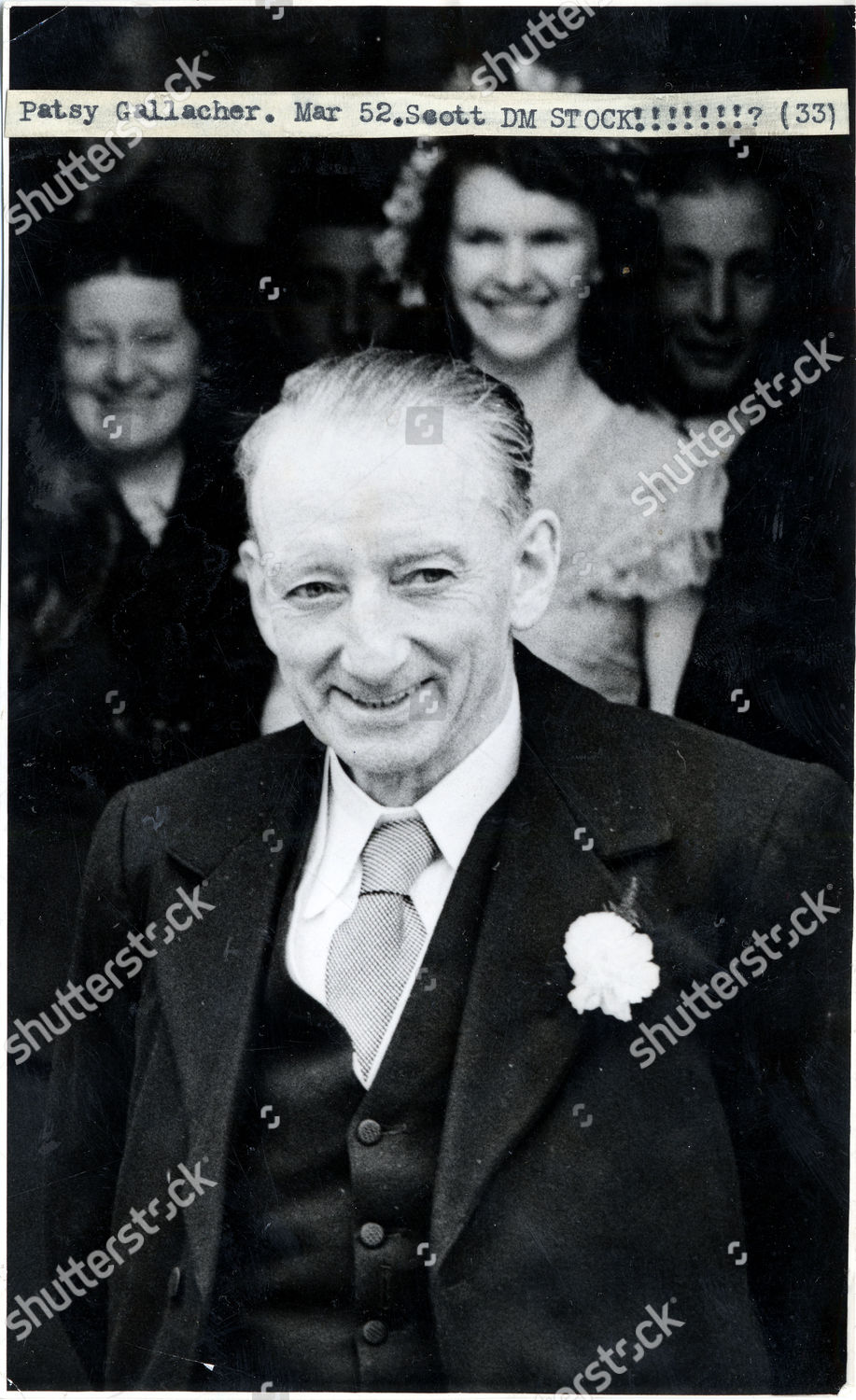 Patsy Gallacher Scottish Footballer Known Mighty Editorial Stock Photo ...