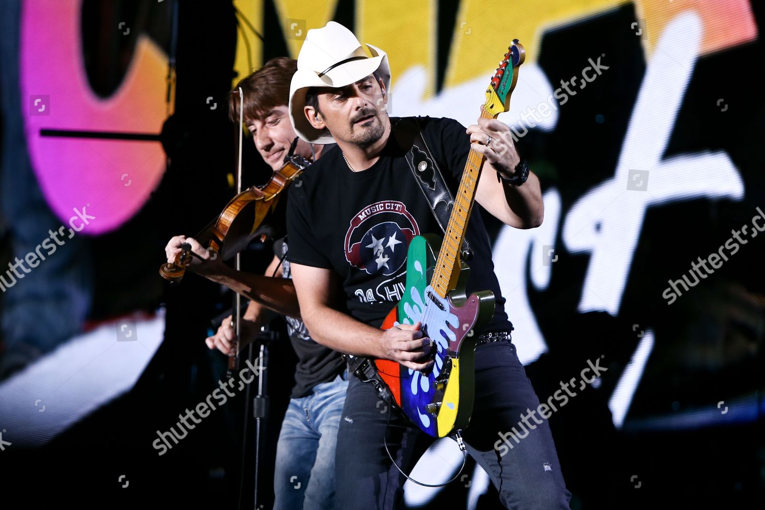 Justin Williamson Brad Paisley Editorial Stock Photo - Stock Image ...