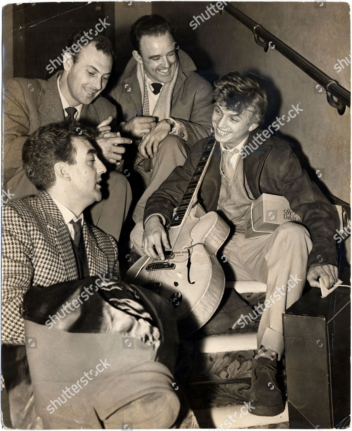 Tommy Steele Actor Entertainer His Band Editorial Stock Photo - Stock ...