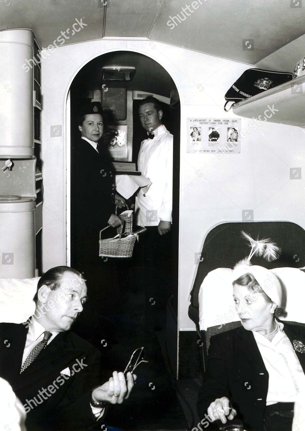 De Havilland Comet Boac Showing Interior Editorial Stock Photo - Stock ...