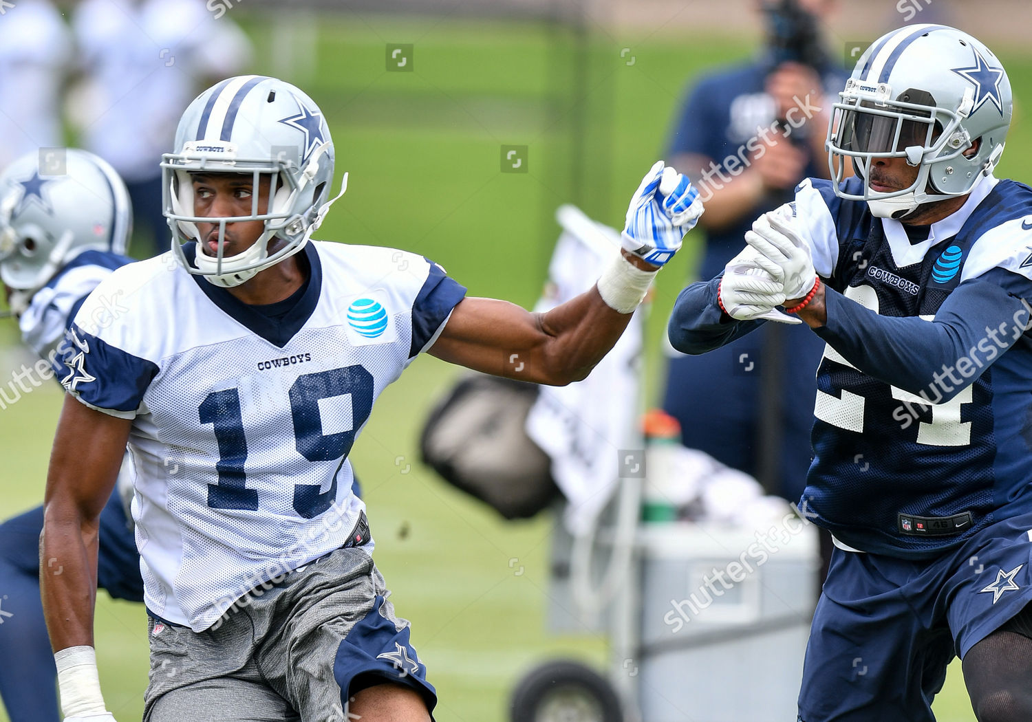 Dallas Cowboys Wide Receiver Brice Butler Editorial Stock Photo - Stock ...