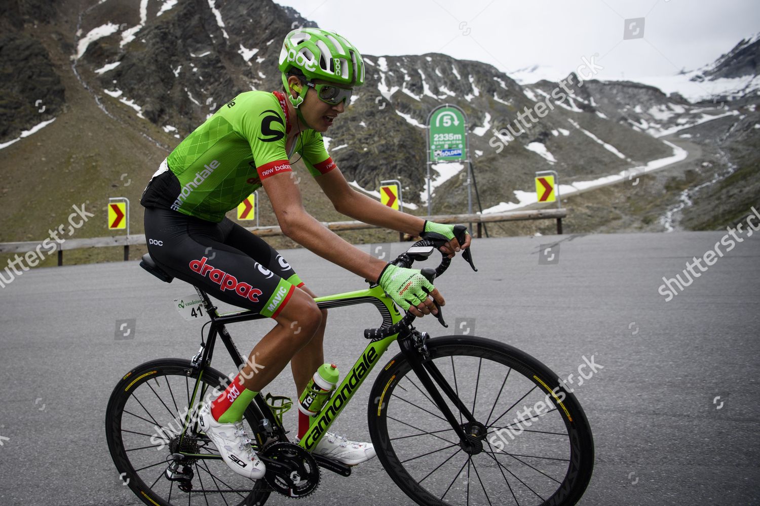 Joseph Dombrowski Usa Cannondale Drapac Pro Editorial Stock Photo ...