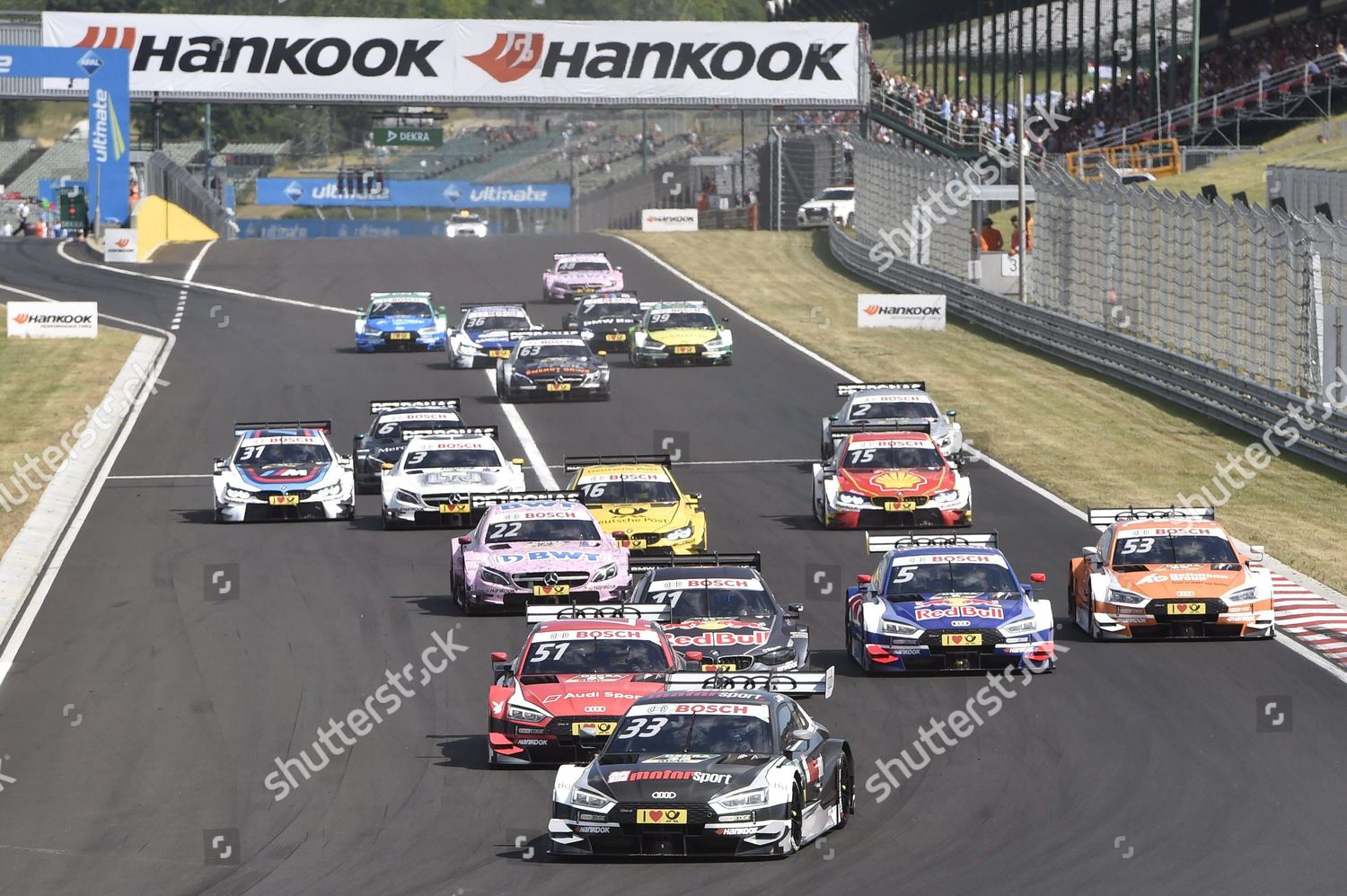 Pack Drivers Starts German Touring Car Editorial Stock Photo - Stock ...