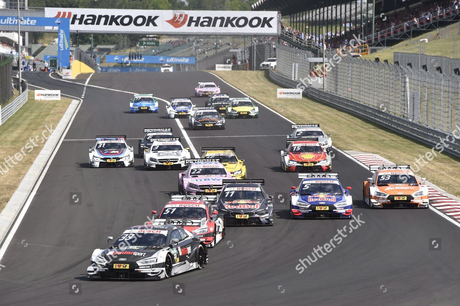 Pack Drivers Starts German Touring Car Editorial Stock Photo - Stock ...