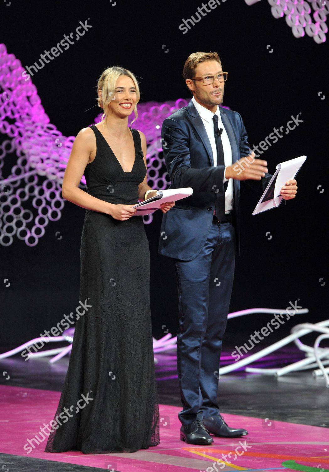 Maria De Filippi Massimiliano Ossini Editorial Stock Photo - Stock ...