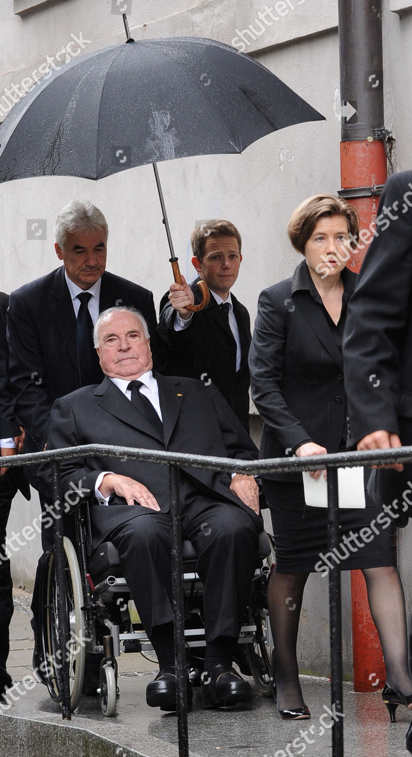 Dr Helmut Kohl Maike Kohlrichter Arrive Editorial Stock Photo - Stock ...