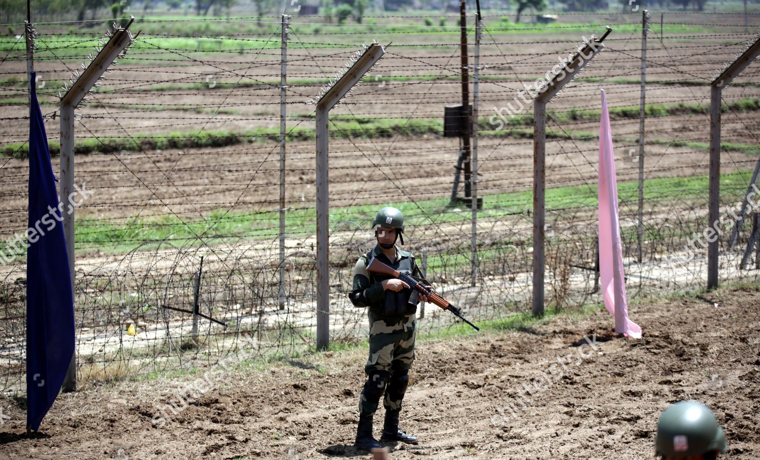 Indian Border Security Force Bsf Soldier Editorial Stock Photo - Stock ...