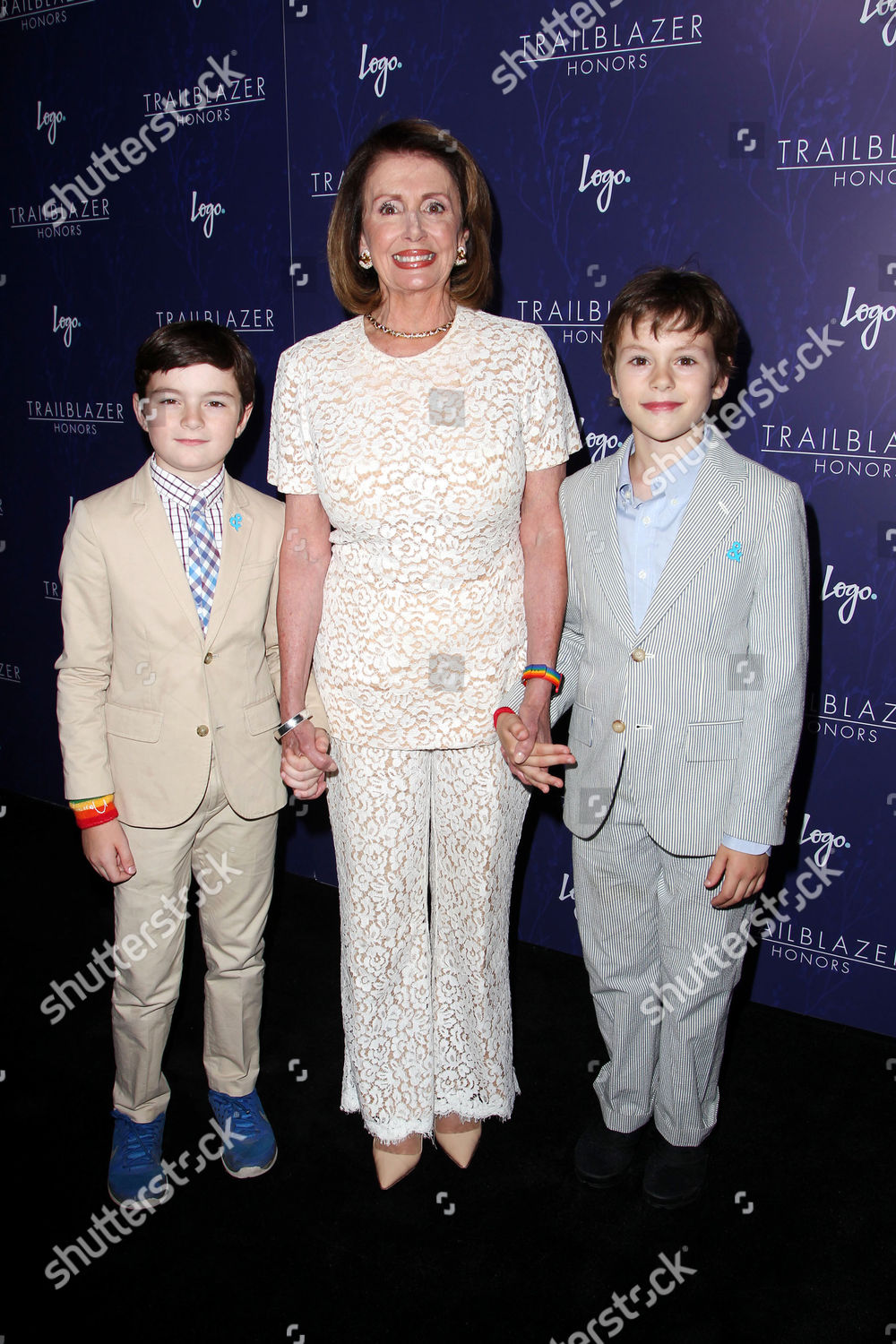 Nancy Pelosi Grandsons Thoms Voss Paul Editorial Stock Photo - Stock ...