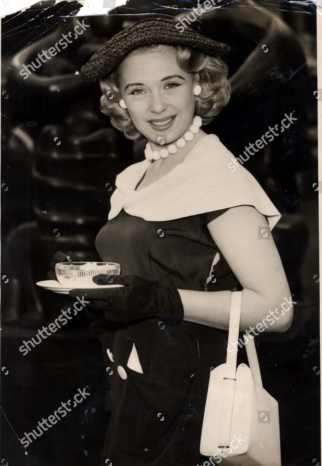 Film Actress Miss Sandra Dorne 19251992 Editorial Stock Photo - Stock ...