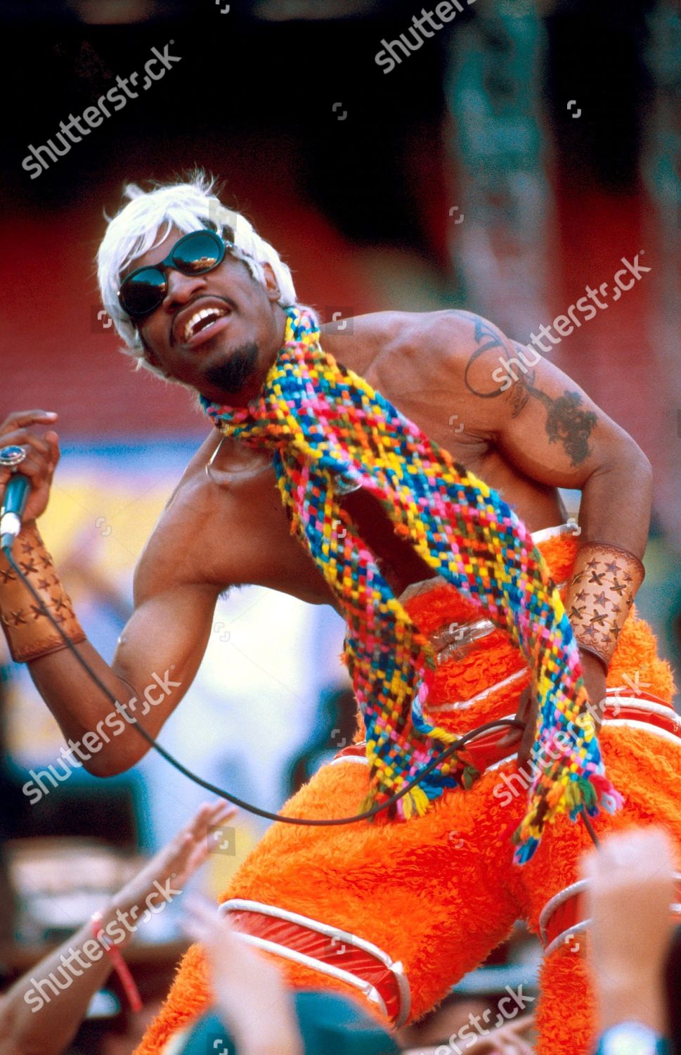 Outkast Performing Z100s Zootopia Giants Stadium Editorial Stock Photo ...