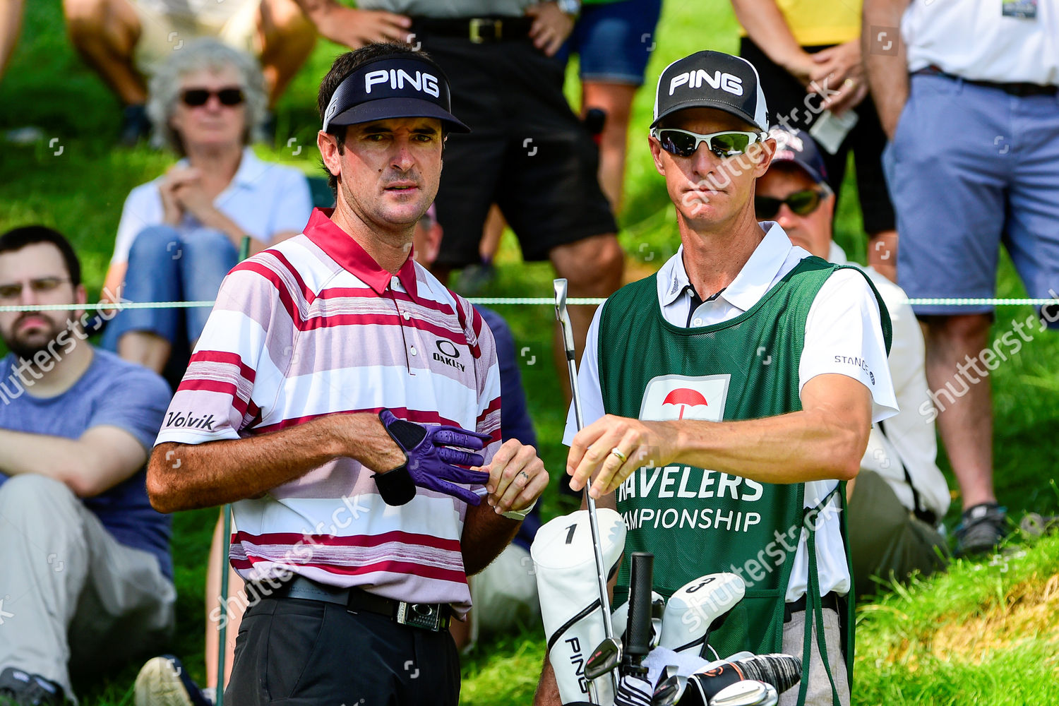 Bubba Watson His Caddy Ted Scott Editorial Stock Photo - Stock Image ...