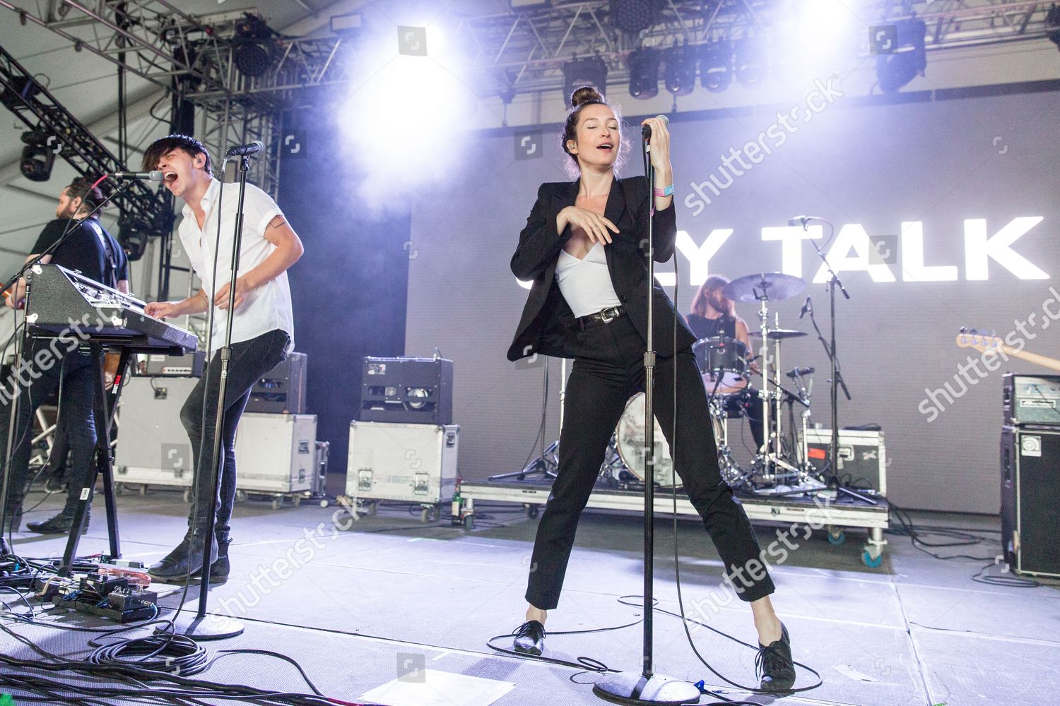 July Talk Peter Dreimanis Leah Fay Editorial Stock Photo - Stock Image ...