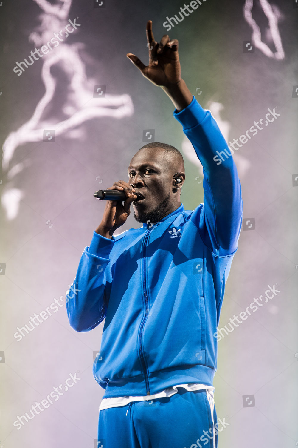 Stormzy Performing On Other Stage Editorial Stock Photo - Stock Image ...