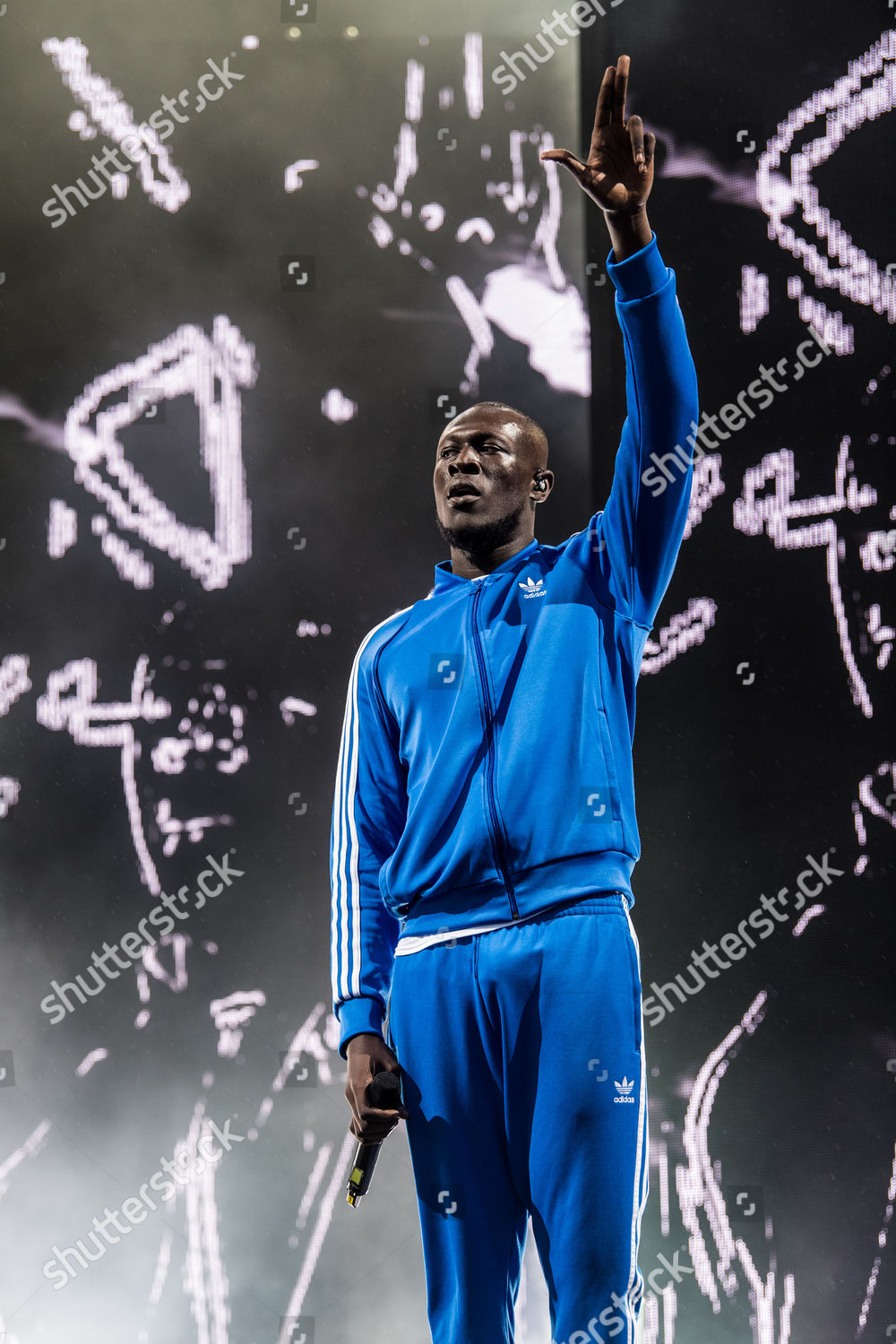 Stormzy Performing On Other Stage Editorial Stock Photo - Stock Image ...