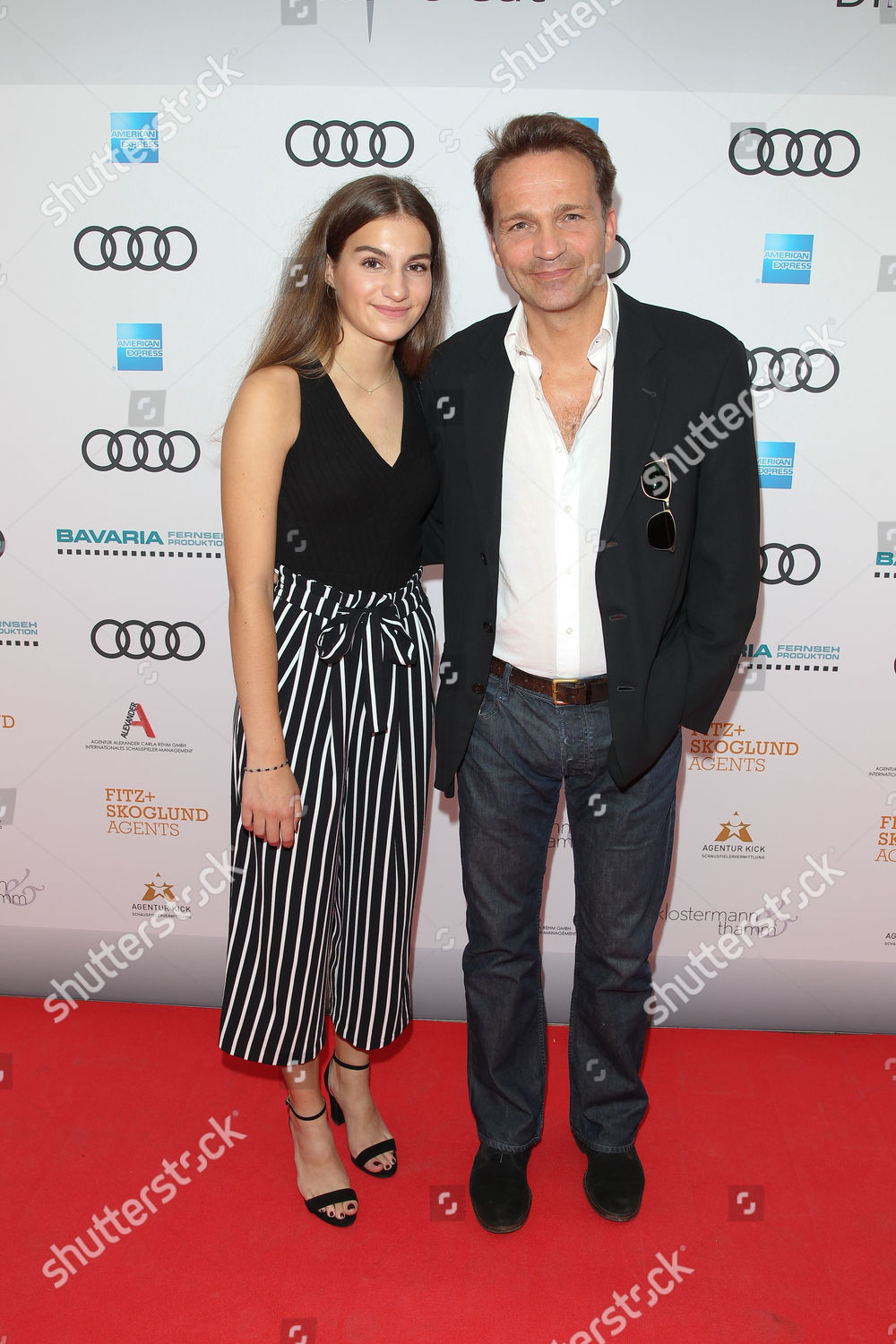 Mathias Herrmann Daughter Pauline Editorial Stock Photo - Stock Image ...
