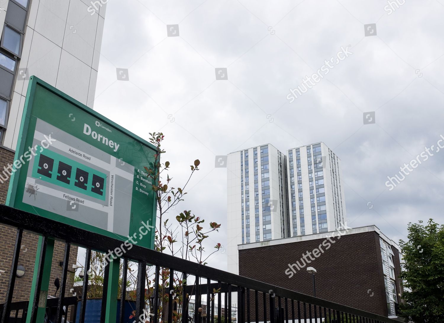 Dorney House On Chalcots Estate Has Editorial Stock Photo - Stock Image ...