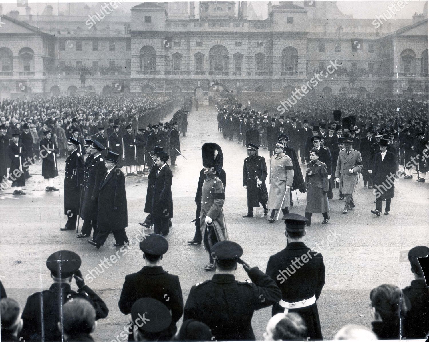 Funeral King George Vi Died 6252 Foto Stok Editorial - Gambar Stok ...