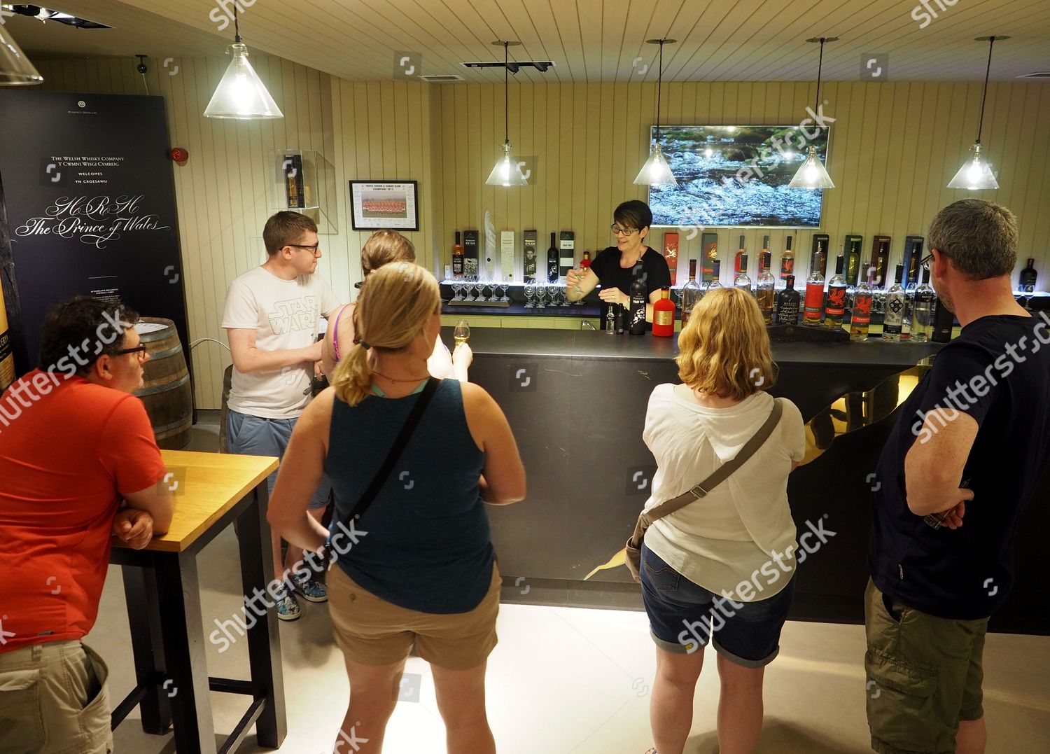 Welsh Whiskey Produced Penderyn Brecon Beacons Editorial Stock Photo ...